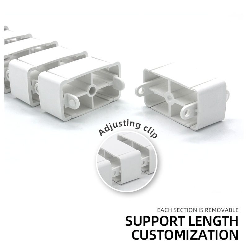 Snake Cable Manager Vertebrae for Height Adjustable Desk