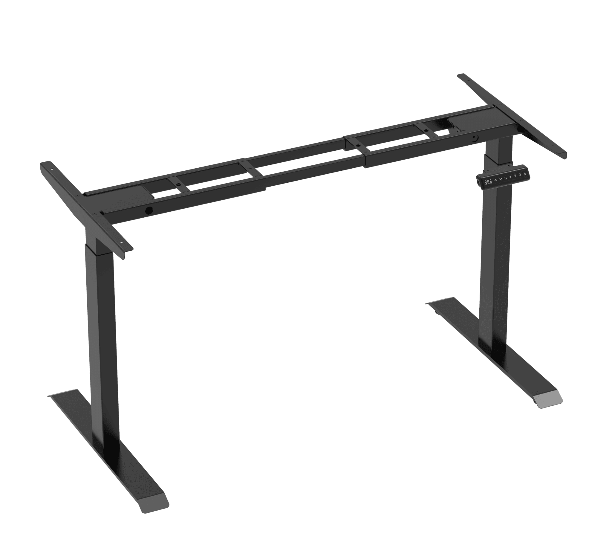 Dual Motor Electric Height Adjustable Desk Frame - Two Stage