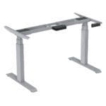 Dual Motor Electric Height Adjustable Desk With Table Top 3 Stage