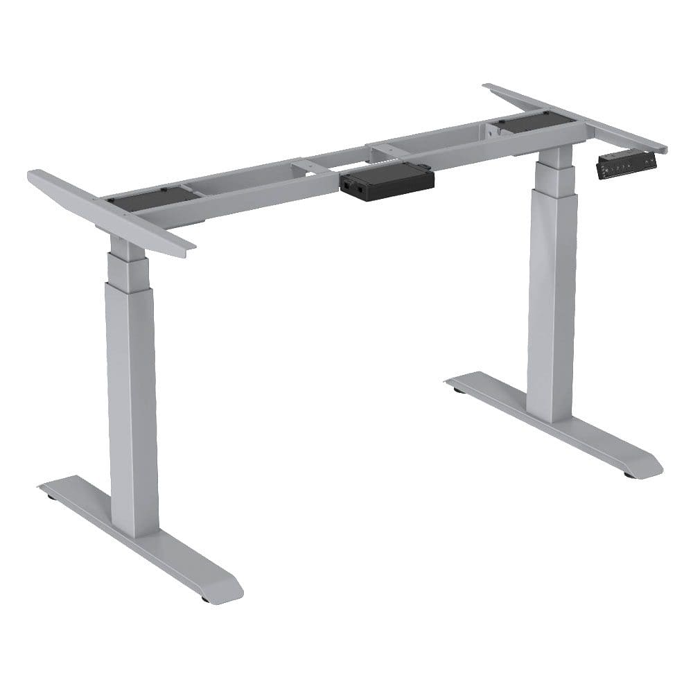 Dual Motor Electric Height Adjustable Desk With Table Top 3 Stage