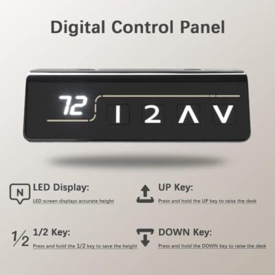 Height Adjustable Table – Electric Standing Desk Work From Home